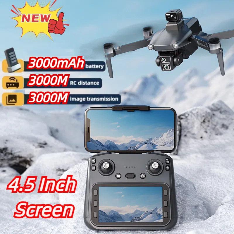 ️ 3km 30mins Screen Rc ️ 2024 New Lyzrc Pro Gps Drone With 4k Eis