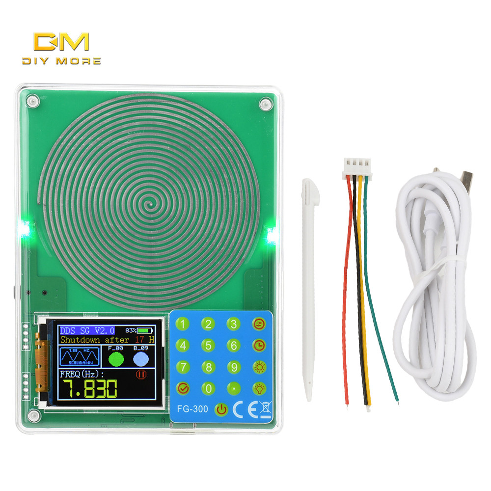 DIYMORE FG-300 0.001Hz-200KHz 1.8-inch TFT Color Screen Adjustable ...