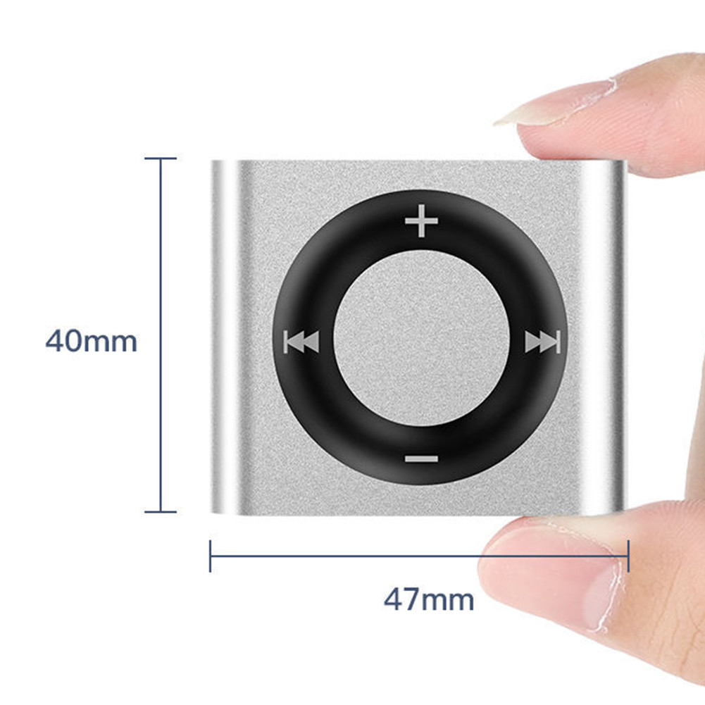 Mini MP3 Player Metal Clip-on Sports Music Player Waterproof Sport MP3 ...
