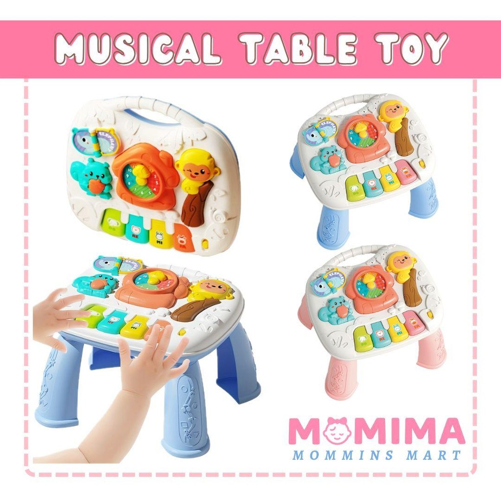 🇲🇾𝐑𝐄𝐀𝐃𝐘 𝐒𝐓𝐎𝐂𝐊🇲🇾 Musical Table Toy Educational Musical Play Game Toy ...