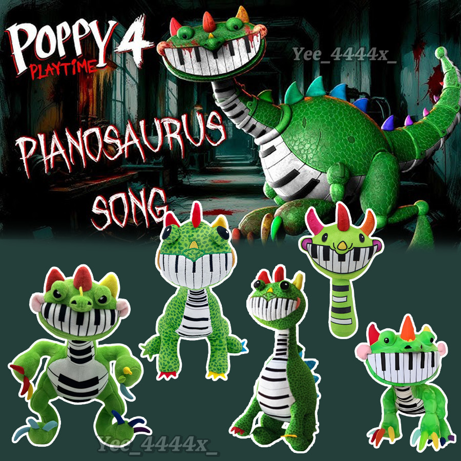 Poppy Playtime 4 pianosaurus plush Toy ( A variety of styles to choose ...