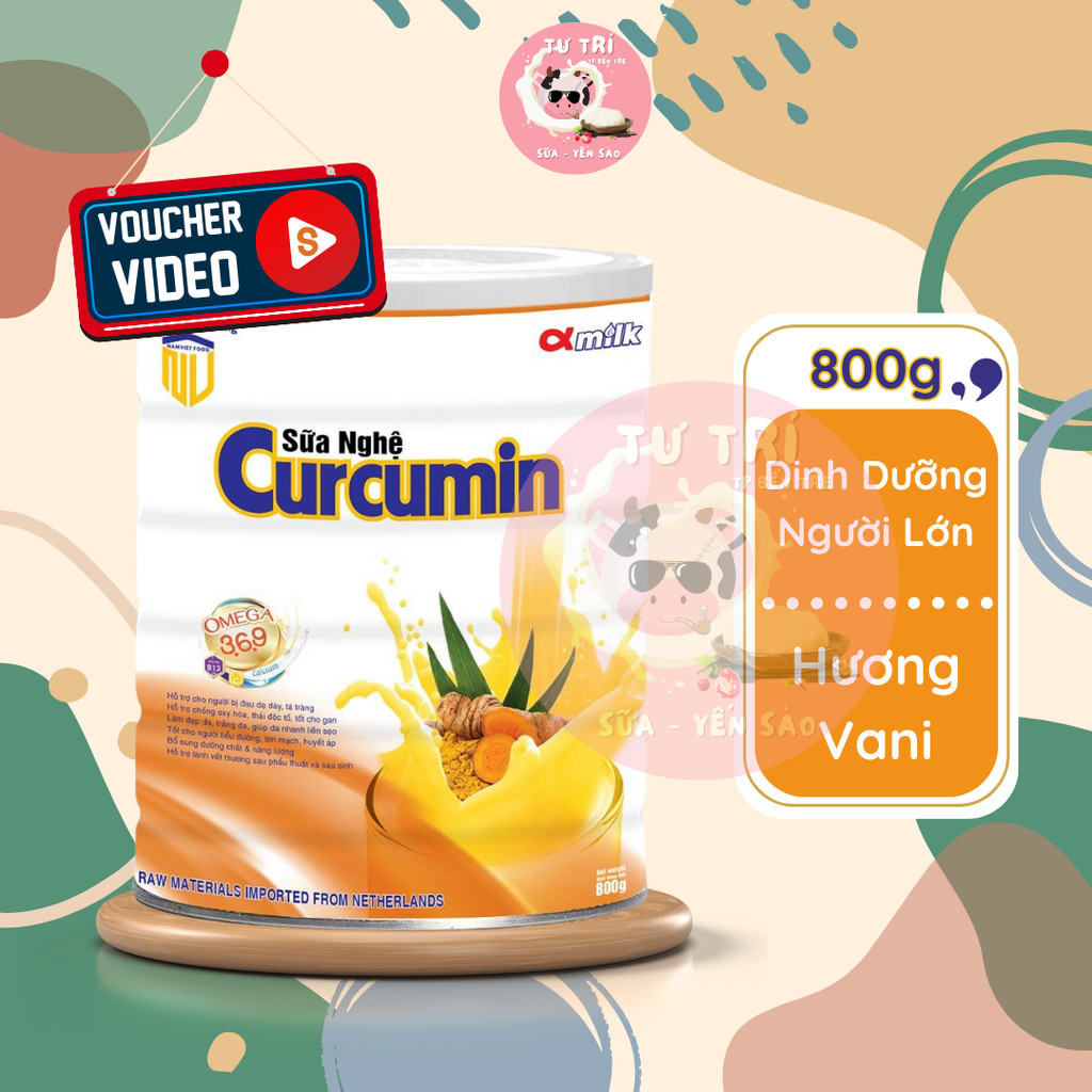 ALPHA MILK CURCUMIN TURMERIC MILK CAN 800G. | Shopee Malaysia