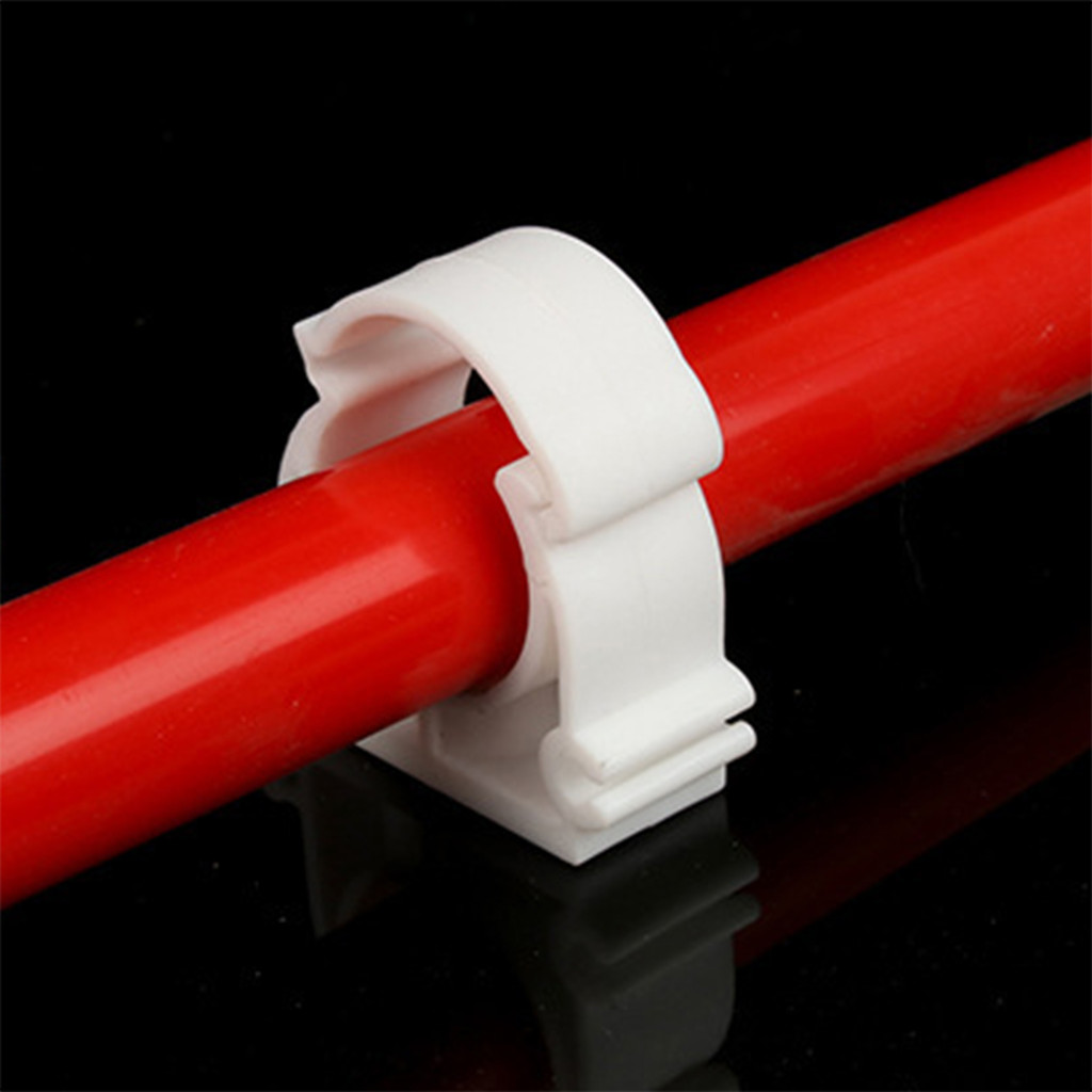 Plastic PPR Clamp Fixing Clip Water Pipe and Tube Hose Support Clamp ...