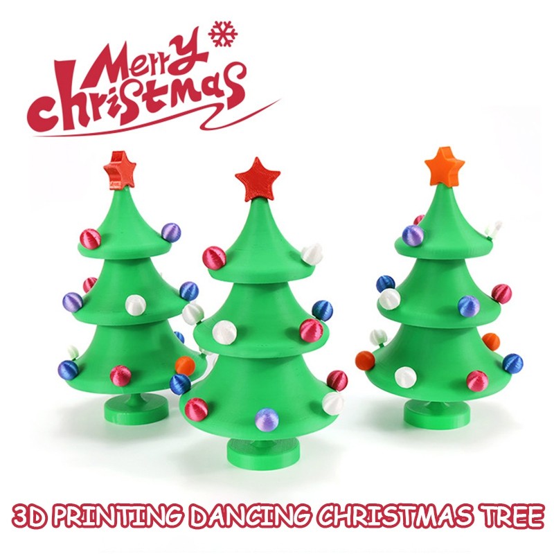 Creative Dancing Tree-shaped Toy Cartoon 3D Dancing Christmas Tree Toy ...
