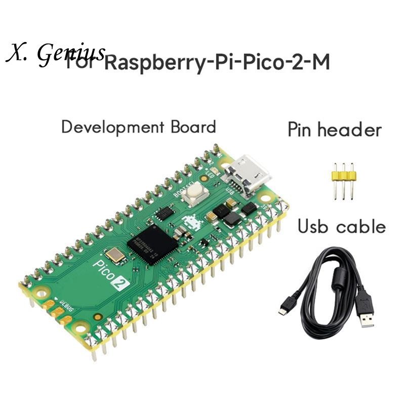 For Raspberry Pi Pico 2-M Development Board RP2350 Microcontroller ARM Cortex-M33 Hazard3 RISC-V ...
