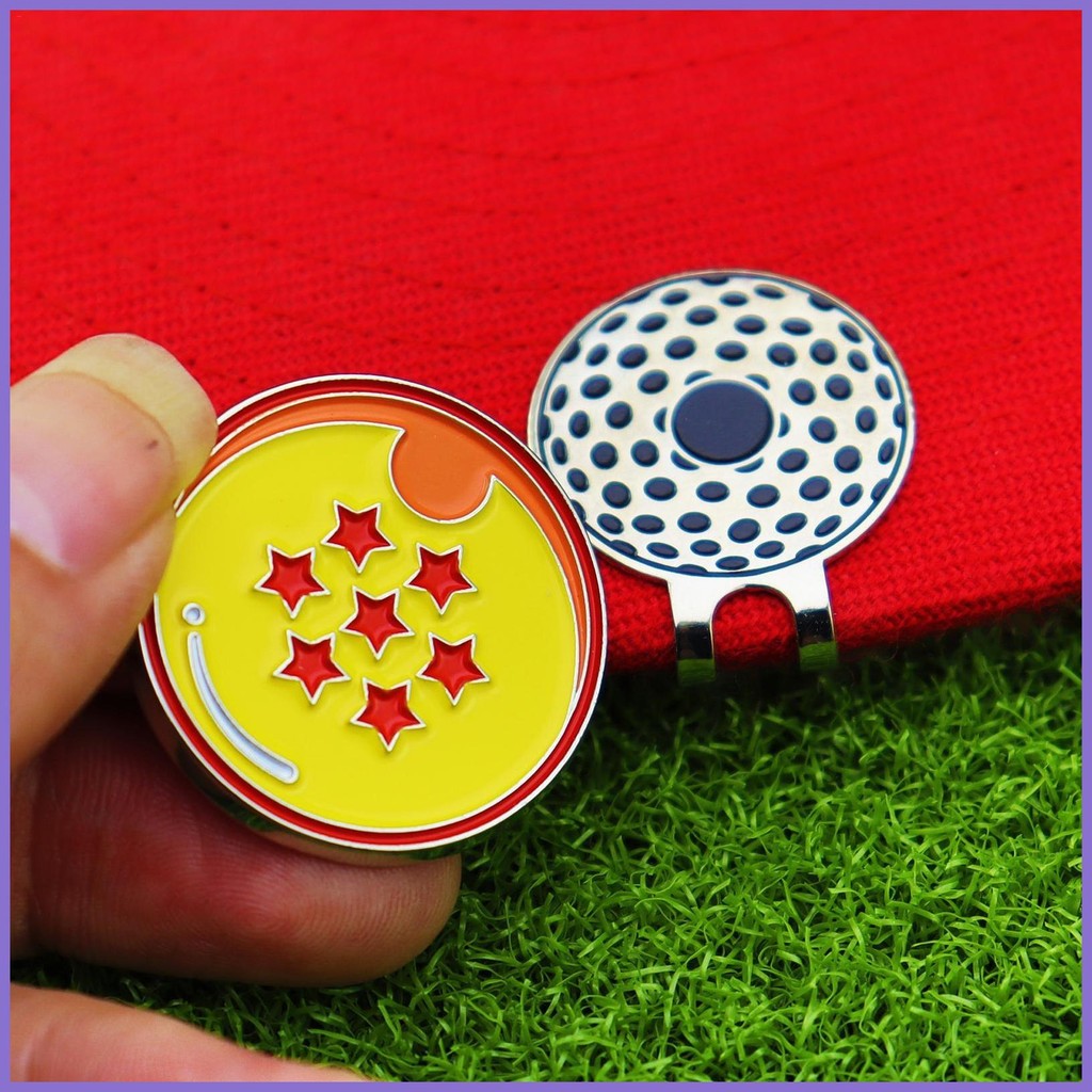 Golf Ball Markers with Magnetic Golf Hat Clip Golf Ball Marker Hat Clip ...