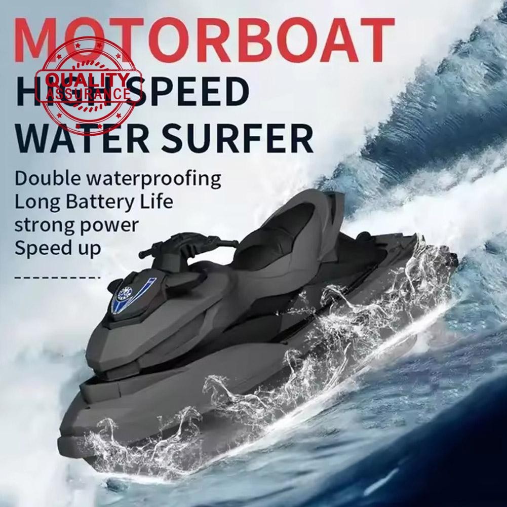 High-speed Remote Control Boat Jet Ski Mini Electric Motorboat For Kids ...