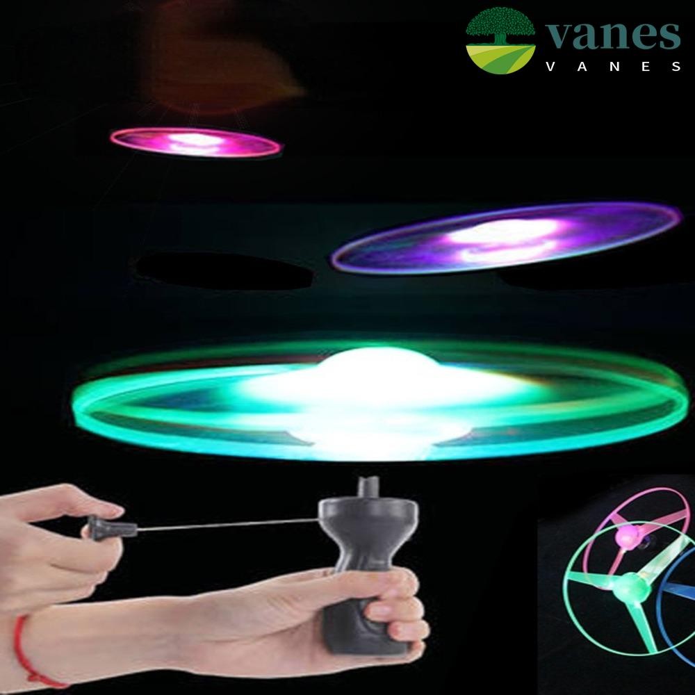 VANES LED Flying UFO LED Light Flying Gyroscopes Handle Flashing ...