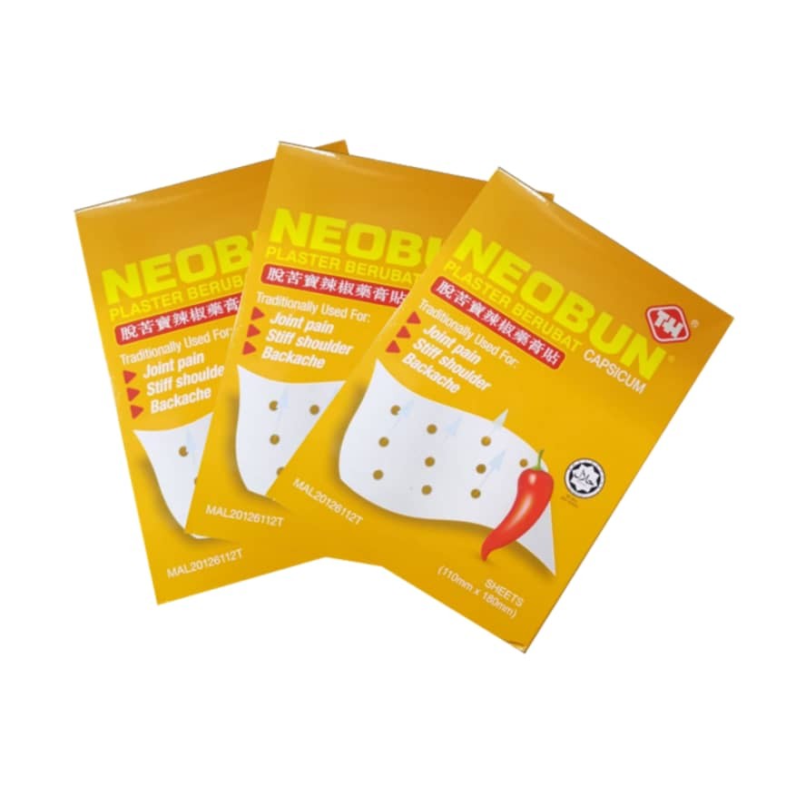 NEOBUN CAPSICUM PLASTER (L) | Shopee Malaysia
