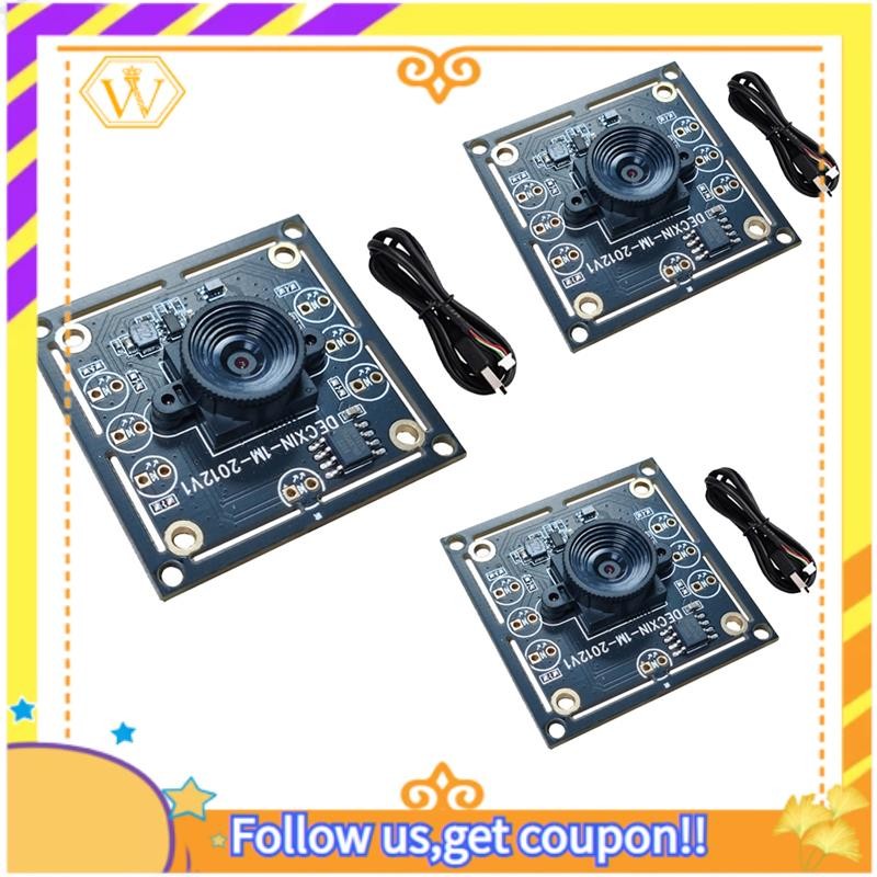 【W】OV9732 USB Camera Module 720P 1MP 65 Degrees Face Recognition Image ...