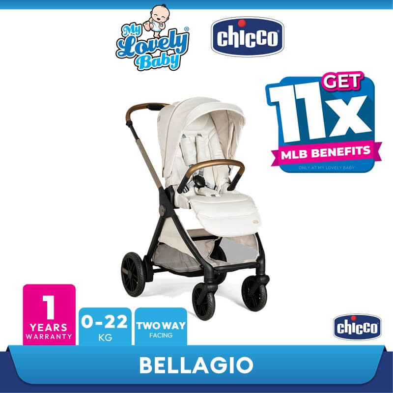 Chicco Bellagio Two Ways Facing Autofold Stroller (New Born to 22kg) | Shopee Malaysia
