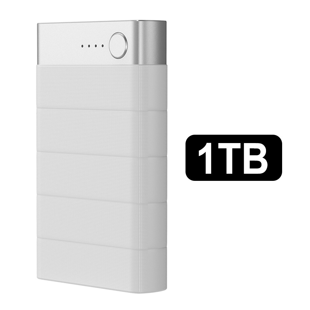 keepdreaming 500G/1TB External Hard Drive Photo Stick 5000mAh Power ...