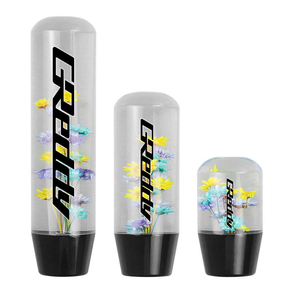 JDM Interior Car Racing Gear Stick Shifter Clear Underwater Flower ...