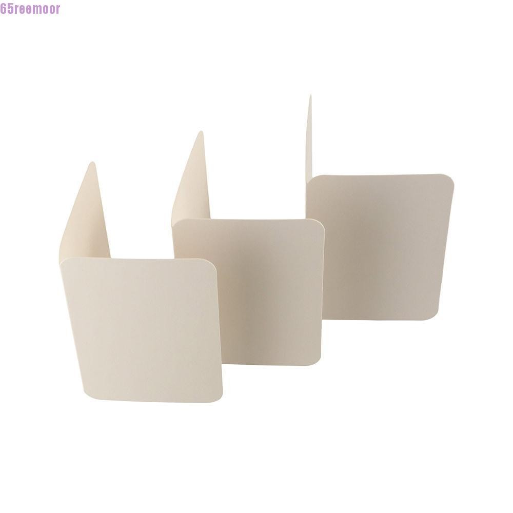 REEMOOR 20pcs Kraft Paper Blank Cards, Blessing Card Folded Greeting ...