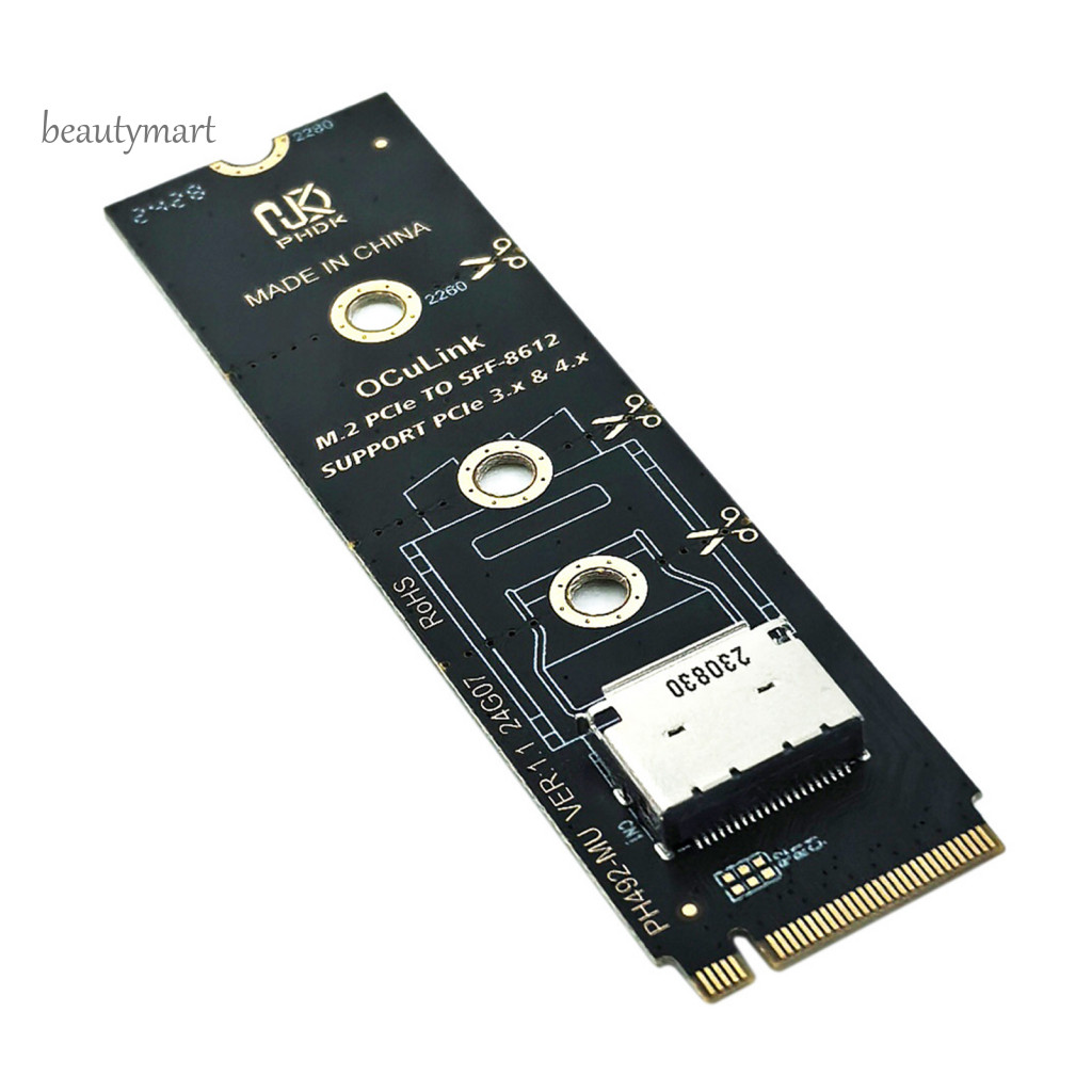 M.2 Nvme Pcie Adapter U.2 Ssd Adapter Card High-speed Pcie 4.0 M.2 to U.2 Adapter Card for Fast ...