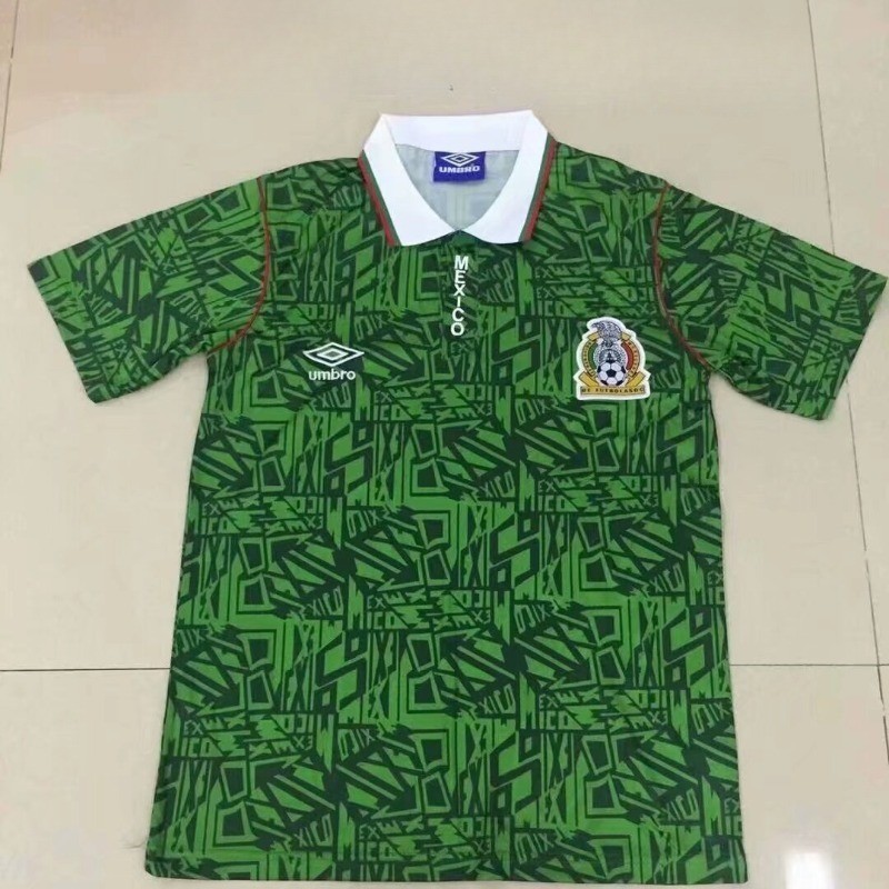 1994 Mexico Home Vintage Jersey Shirt S Xxl Sports Short Sleeve Soccer