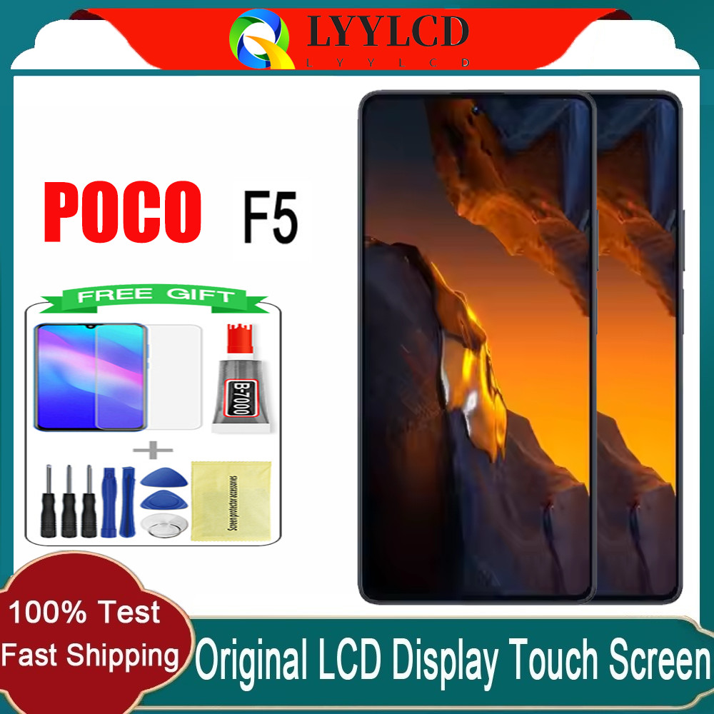 Original AMOLED Poco F5 LCD Display Touch Screen With Frame Replacement | Shopee Malaysia