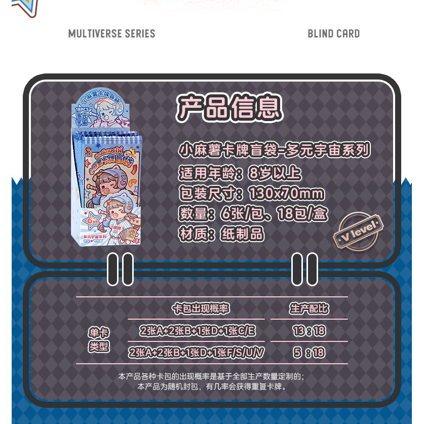 Small Potato Card Collection Card Multi-Universe Series Cartoon Cute ...