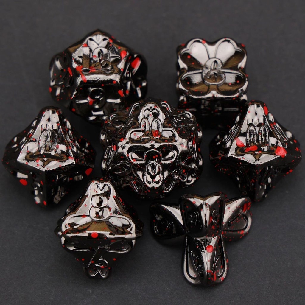 Metal DND Dungeon and Dragon Multi-Faceted COC Running Team Board Game ...