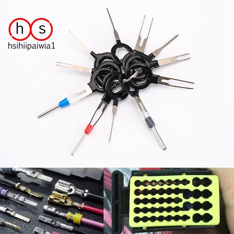11PCS Auto Car Plug Circuit Board Wire Harness Terminal Extraction Pick ...