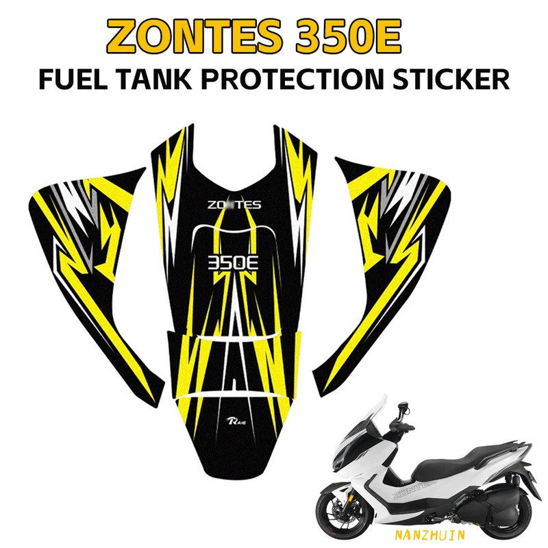 For ZONTES 350 E 350E E 350 Motorcycle Fuel Tank Protection Sticker ...