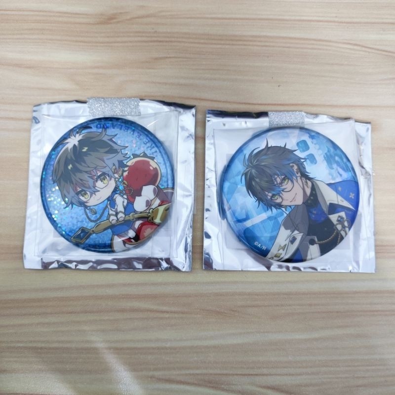 [Ready Stock/现货] Nijisanji Luxiem Official Glittery Badge - Ike / 彩虹社 ...