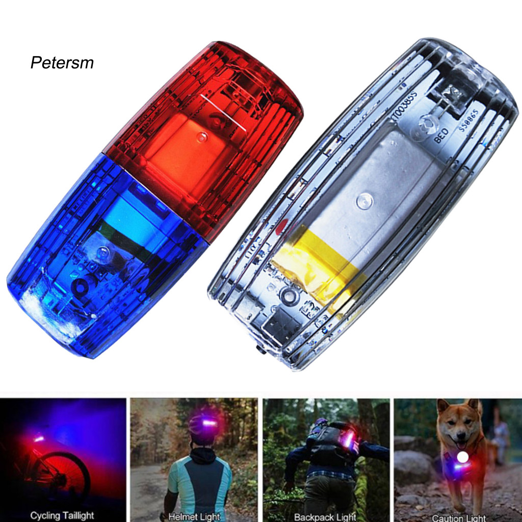 PP Safety Warning Light Hiking Flashlight Led Shoulder Lights for ...