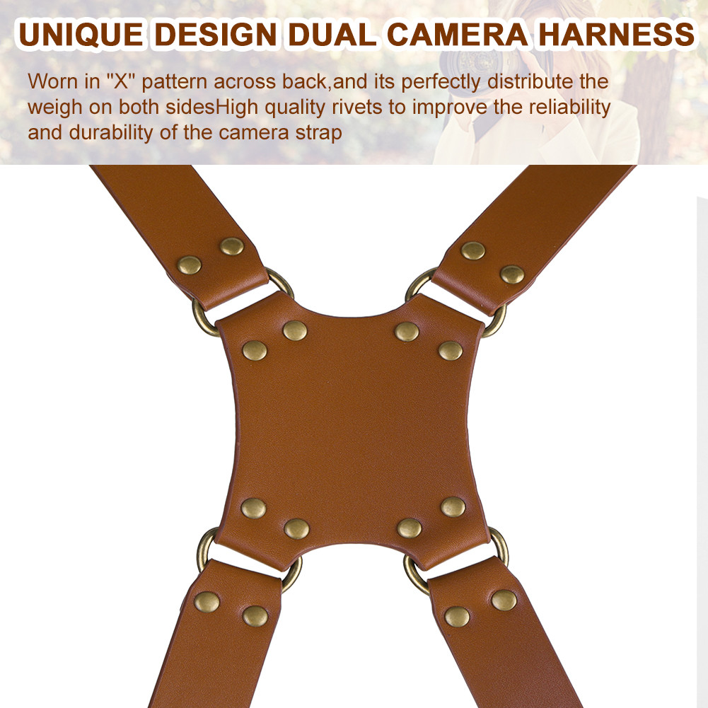 Dual Camera Strap Camera Carrying Strap Adjustable Universal for ...