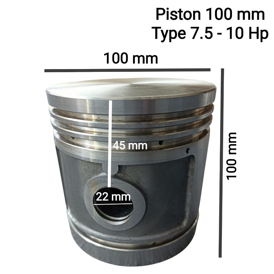 Piston Piston Piston 100 mm Air Compressor 7,5 Hp - 10 Hp | Shopee Malaysia