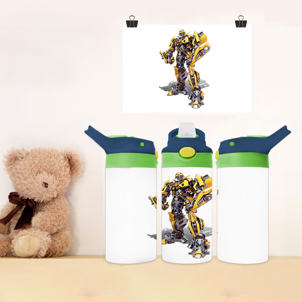 Bumblebee Transformers Kids Tumbler Stainless Steel 350ml Thermos ...