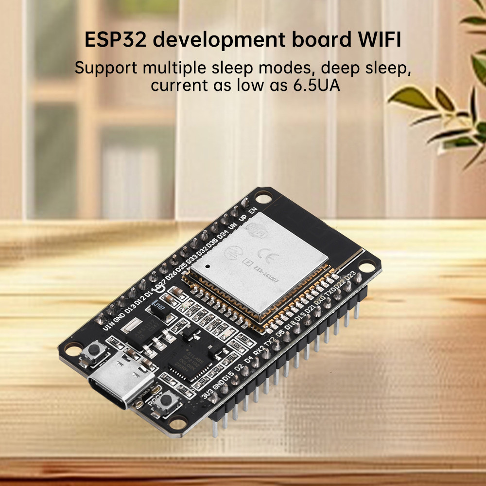 DIYMORE CP2102/FT232 ESP32S ESP32 ESP-WROOM-32 Development Board 2.4GHz Dual-Core WiFi Bluetooth ...