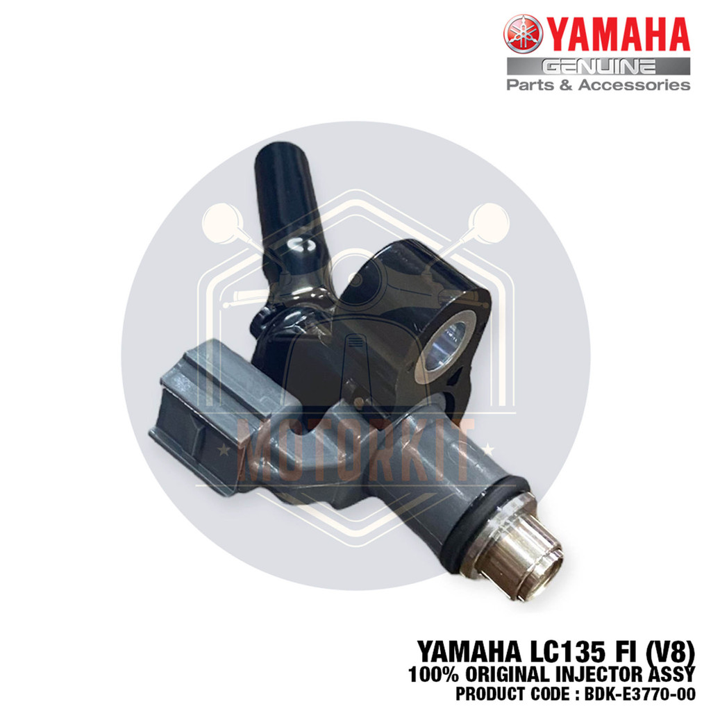 YAMAHA LC135 FI V8 135LC 100% ORIGINAL FUEL INJECTOR ASSY BDK-E3770-00 ...