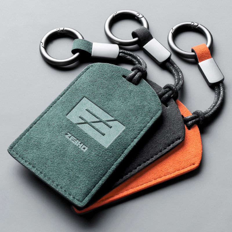 Suede NFC Card Key Cover for ZEEHO AE8 Motorcycle Electric Vehicle ...
