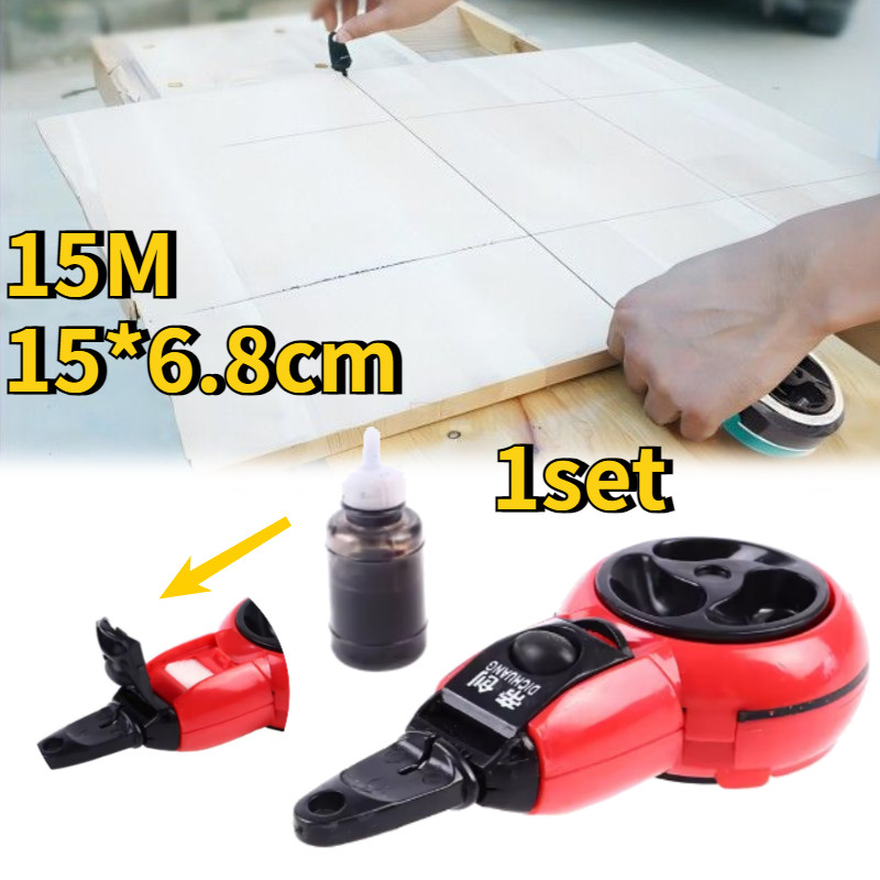 15m Sipatan Lot Thread Carpenter Ink Sipatan Ink Lot Thread Marker Wood ...