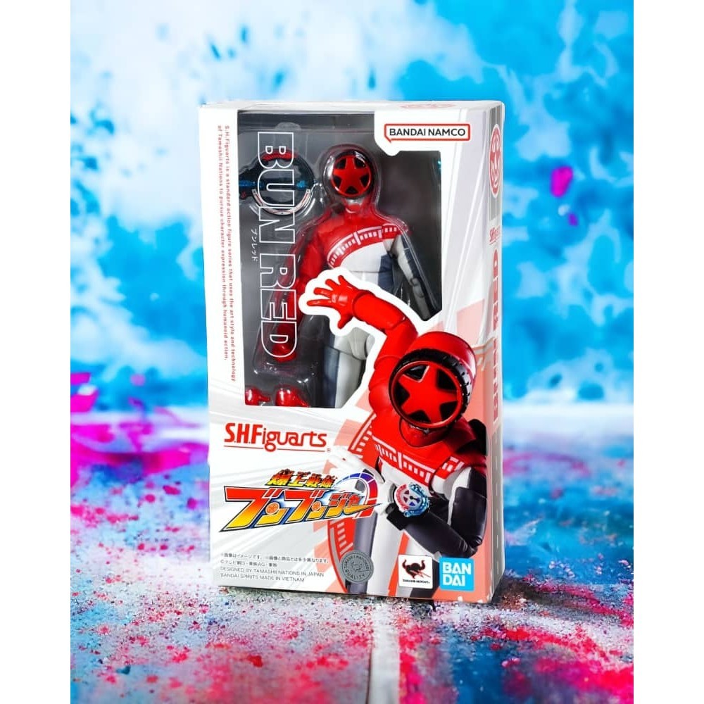 (NEW/MISB) SHF S.H.Figuarts Bun Red "Bakuage Sentai Boonboomger ...