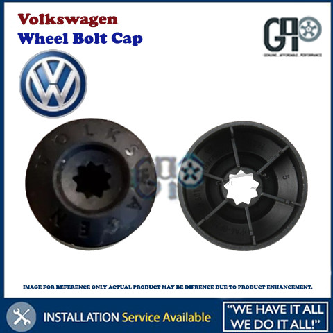 Wheel Bolt Cap 3C0 601 173 /3C0601173 Original Volkswagen (1pc ...