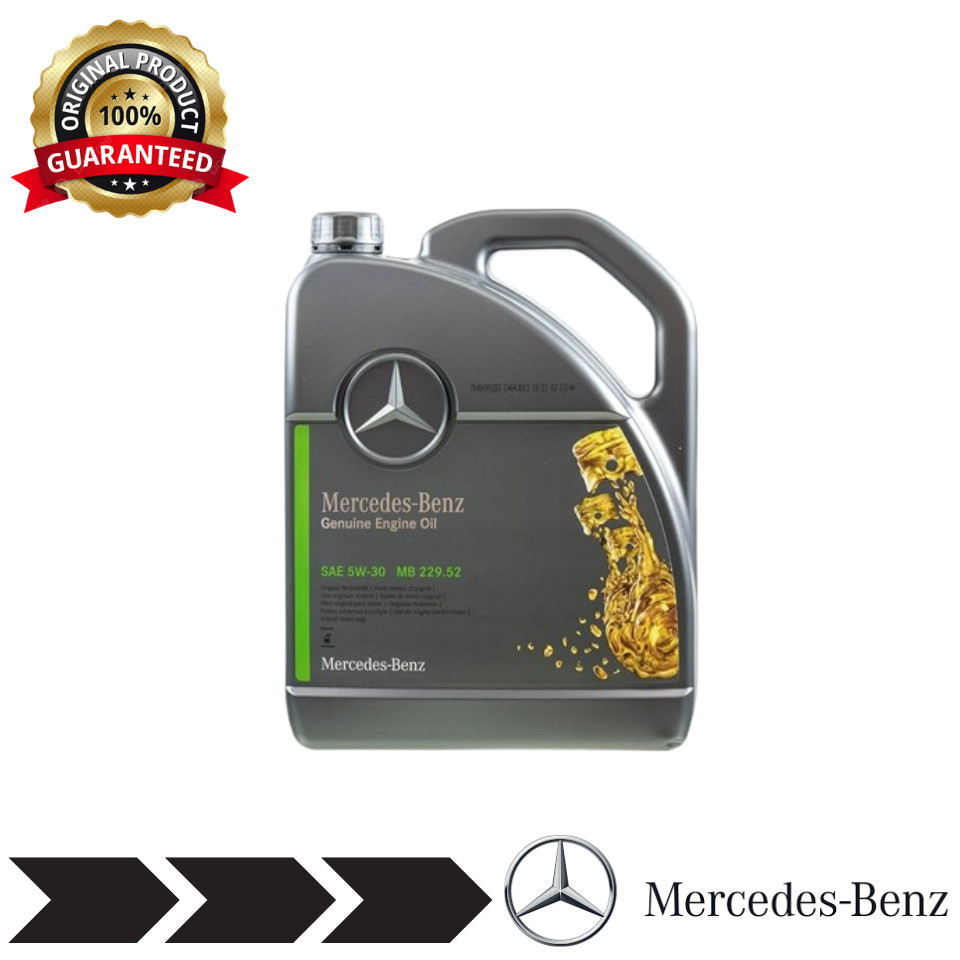 Mercedes-Benz Genuine Minyak Enjin 5W-30 5L | Shopee Malaysia