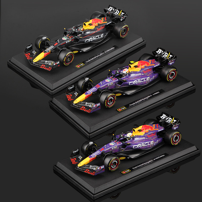 Bburago 1:18 Large Size F1 Model RB19 Red Bull Formula Racing Alloy Car ...