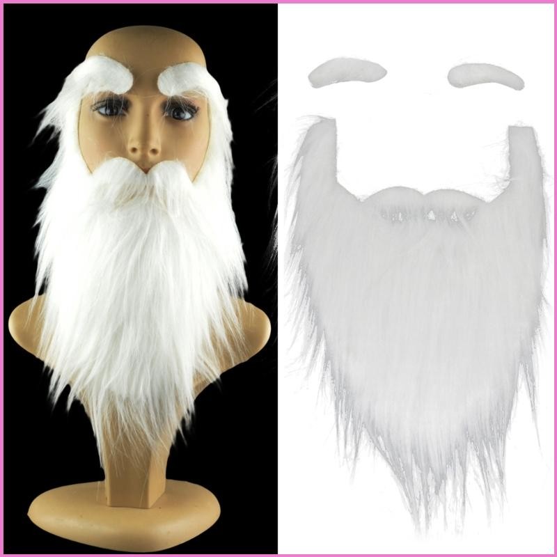 Royal Cosplay Props Fake Beard Funny Mustaches Costume Facial Hair ...