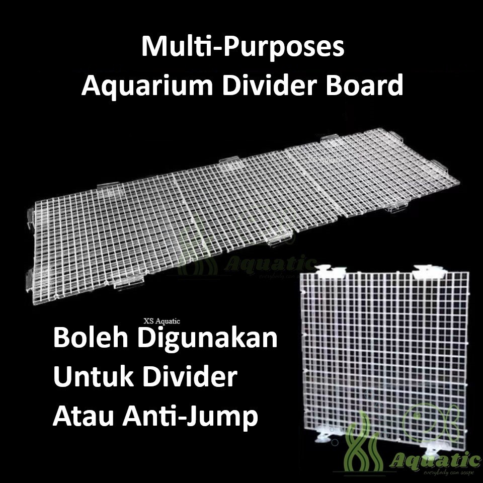 AQUARIUM Divider Trays Plastic Grid Isolate Board Divider Durable ...