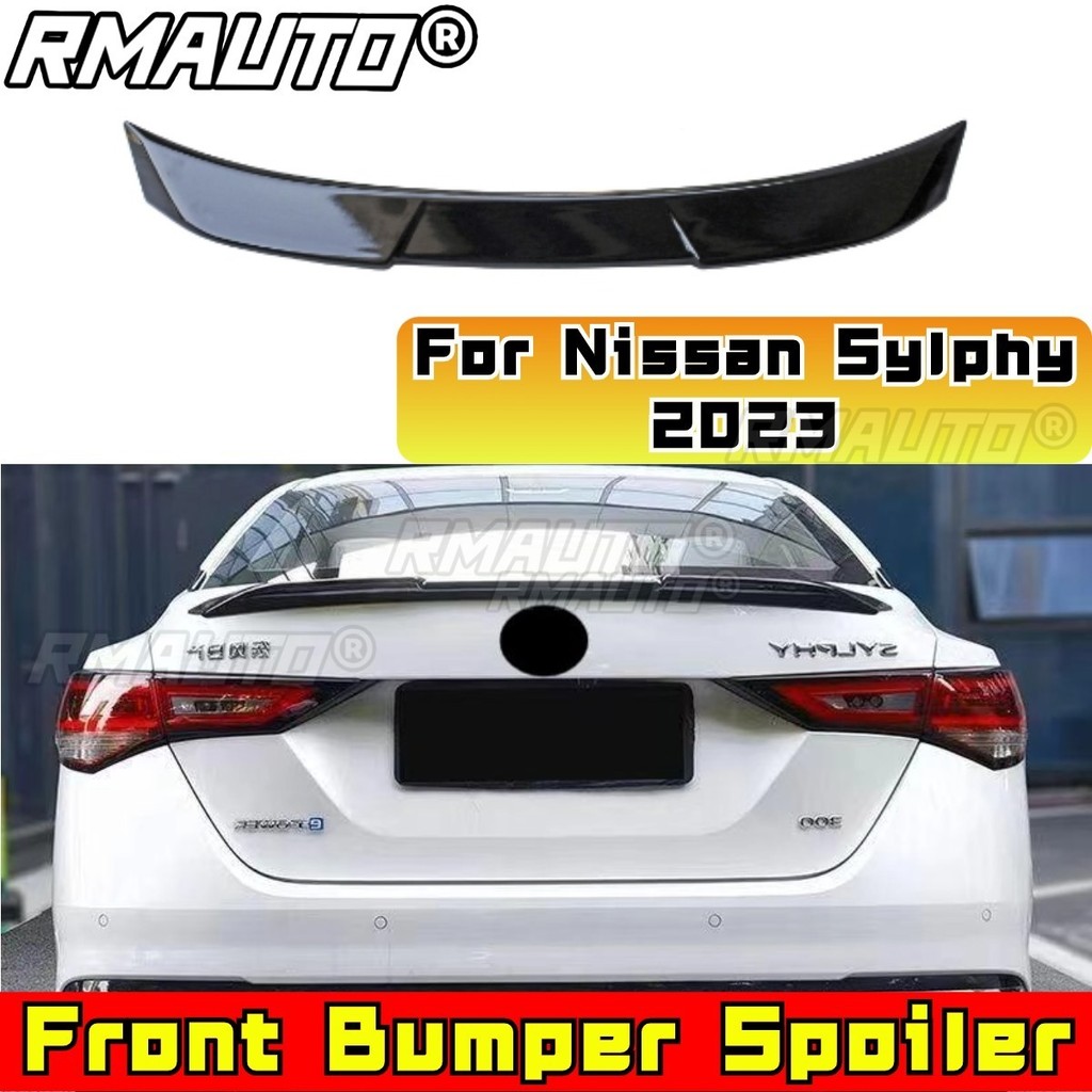 For Nissan Sylphy 2023 Car Front Bumper Lip Splitter Diffuser Spoiler ...