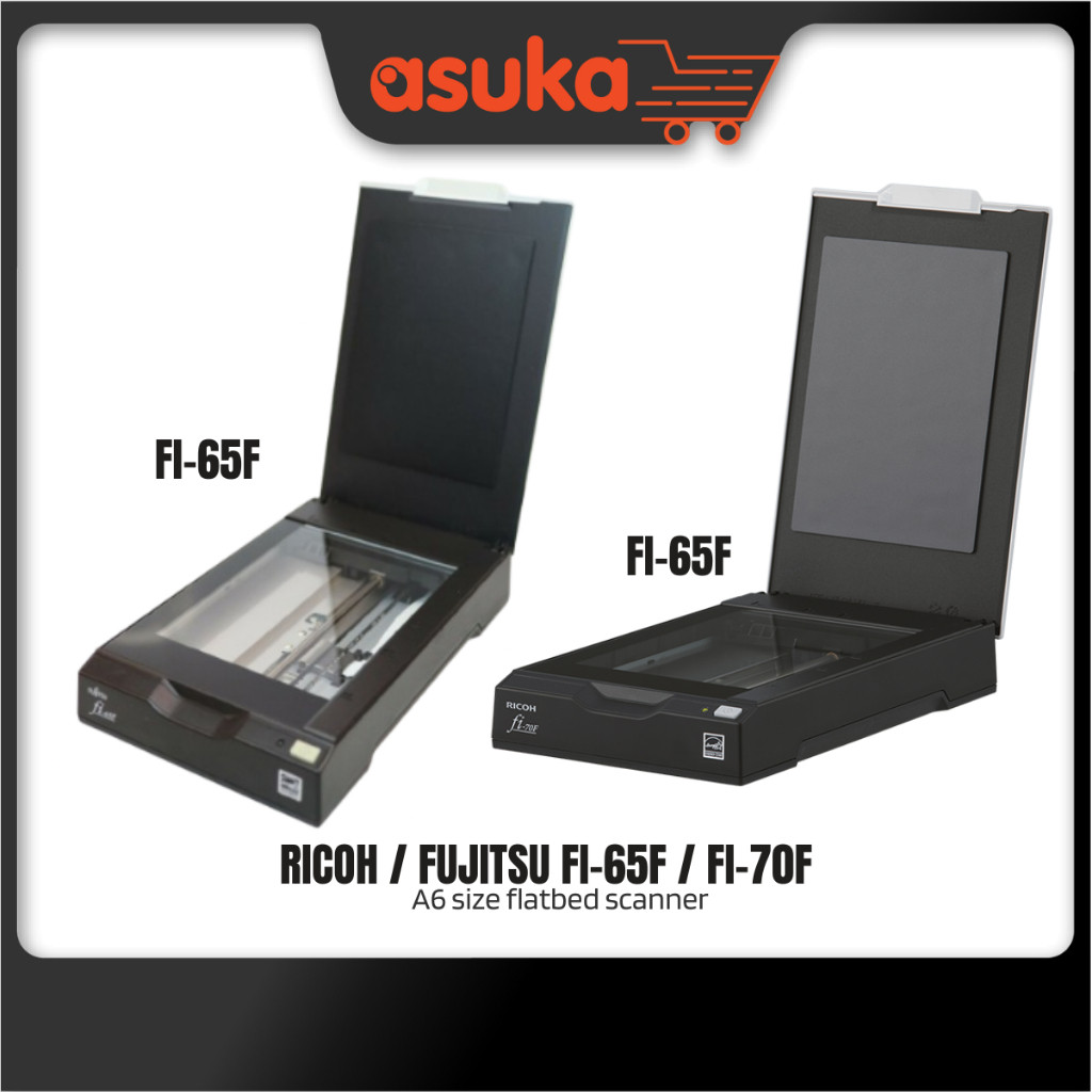 Ricoh / Fujitsu Fi-65F / Fi-70F A6 size flatbed scanner | Shopee Malaysia