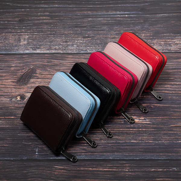 dompet kecil dompet perempuan murah Pemegang kad RFID organ anti ...