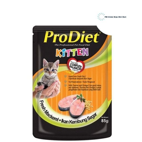ProDiet Kitten Mackerel Wet Food 85g | Shopee Malaysia