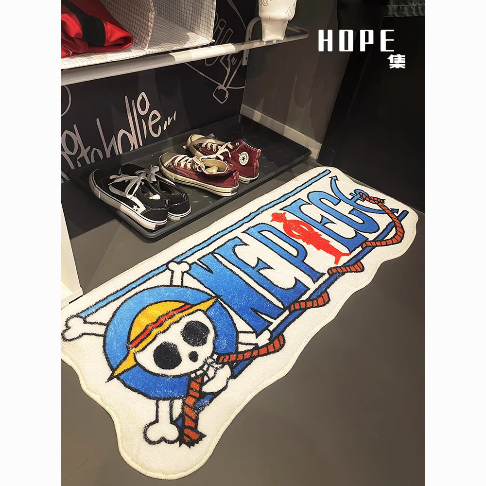One Piece Alien Irregular Merchandise Anime Cartoon Comics Home Carpet ...