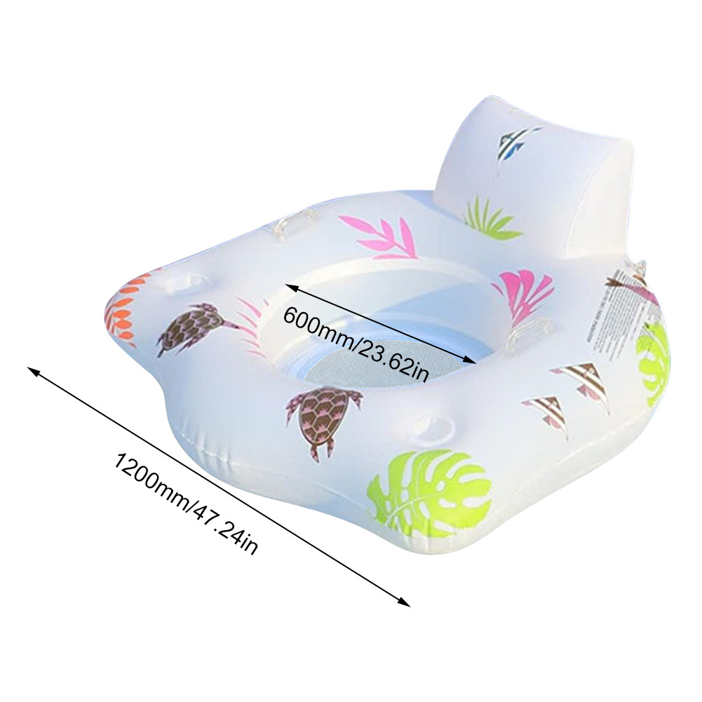 [innersetting.my] Light-Up Inflatable Pool Float with 2 Cup Holders ...