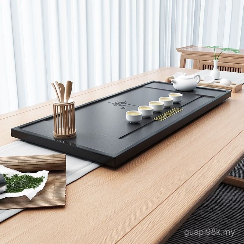 Stone Tea Table Embedded Drainage Office Tea Tray Stone Tea Tray ...