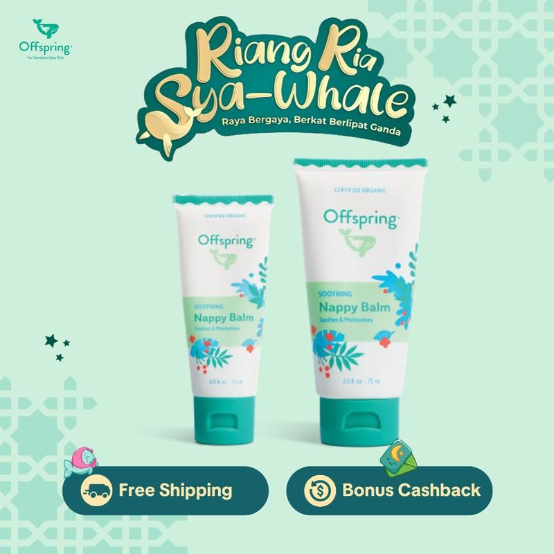 Offspring Organic Soothing Nappy Balm (25ml) | Shopee Malaysia