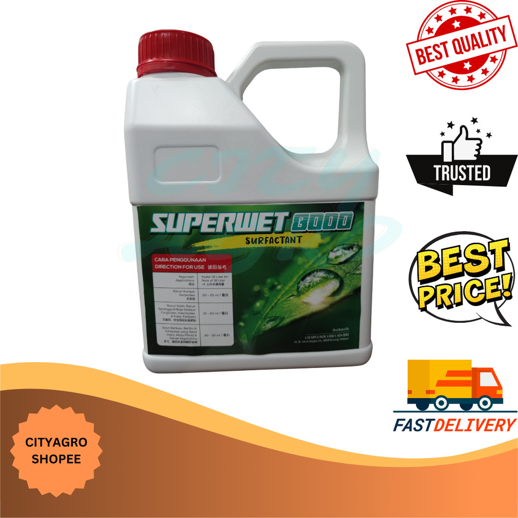 SUPERWET 8000 4L Surfactant (sama fungsi dengan Kenpo 888 dan Farmpol ...