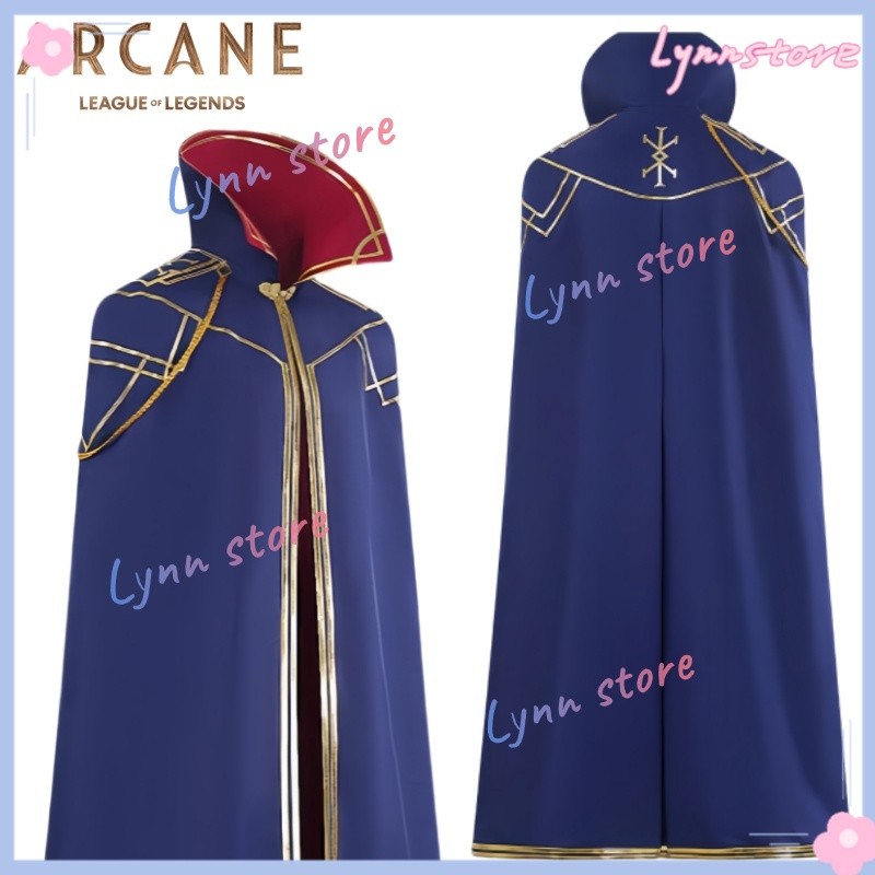 League of Legends Cosplay Costume Arcane Caitlyn Kiramman Cosplay Dark ...